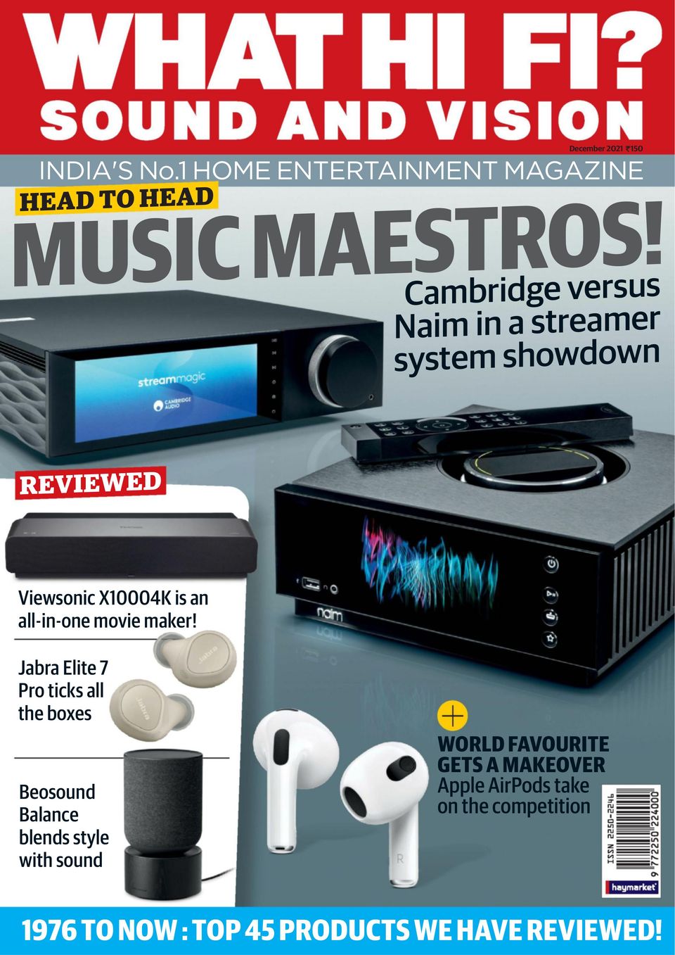 Get digital access to What Hi-Fi Sound and Vision India - December 2021 issue | Magzter.com